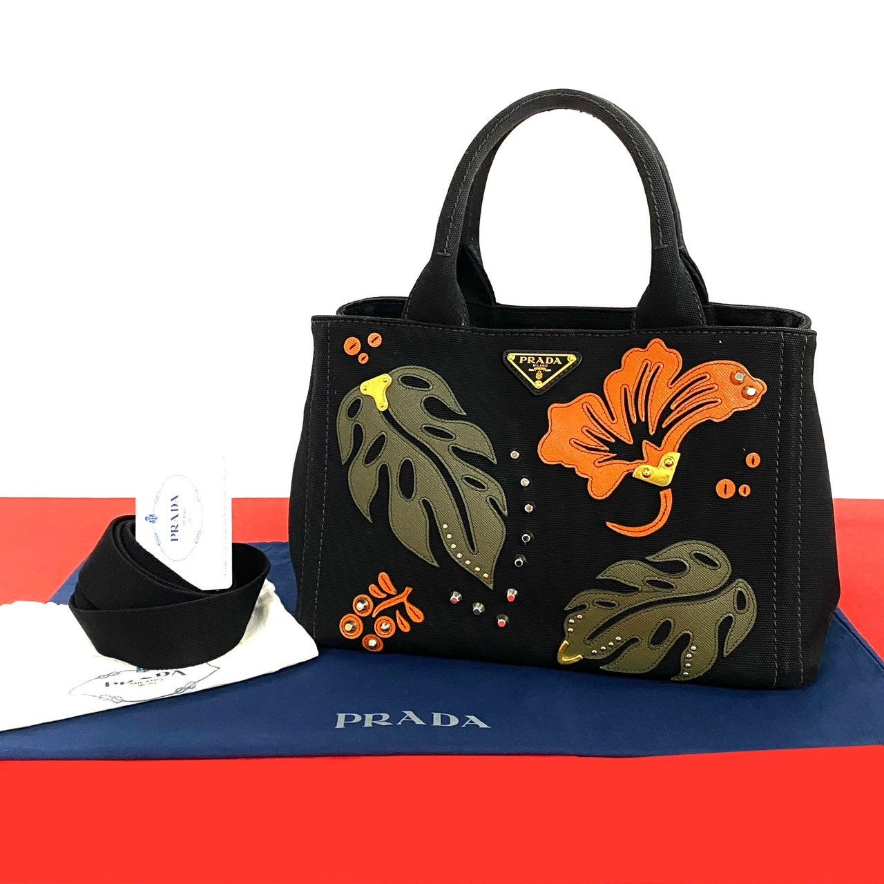 PRADA Kanapa Hawaii Triangle Logo – Trip