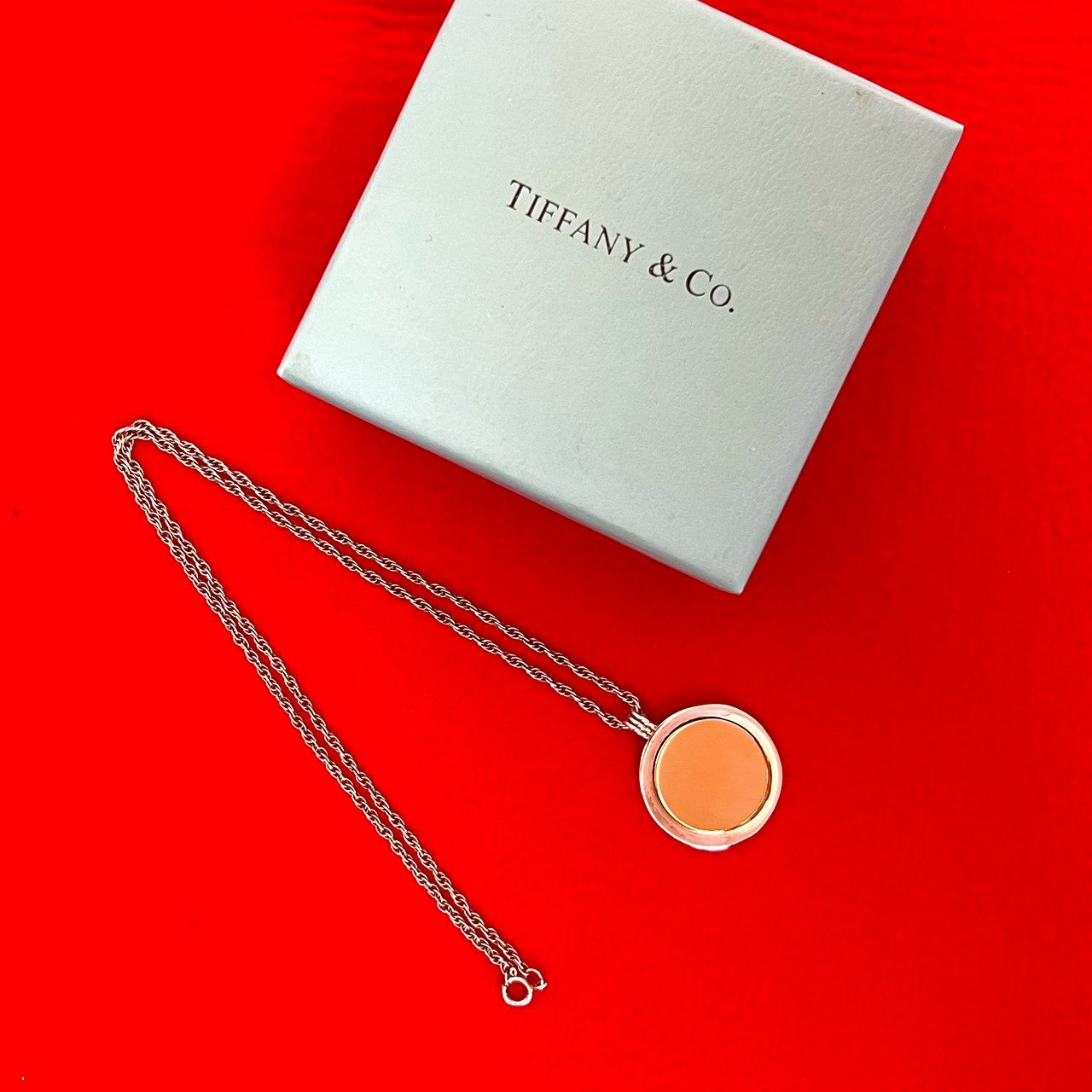 TIFFANY&Co. Tiffany coin motif combination necklace – Trip